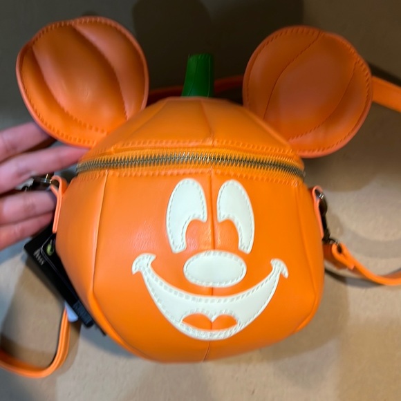 Loungefly | Bags | Loungefly Mickey Pumpkin Purse | Poshmark
